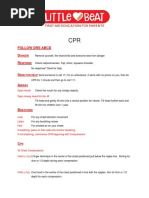 BLS Skills Checklist | PDF | Cardiopulmonary Resuscitation | Clinical ...