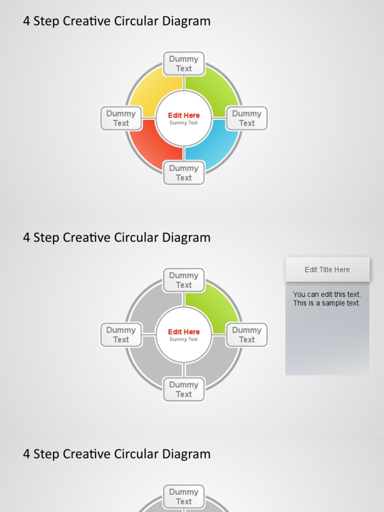 1230 04 Creative Circular Diagram | PDF