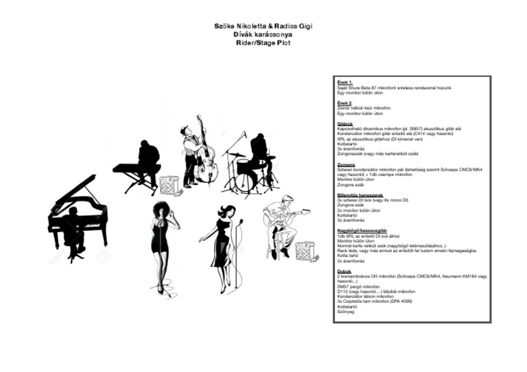 Niki Gigi Rider Stageplot | PDF