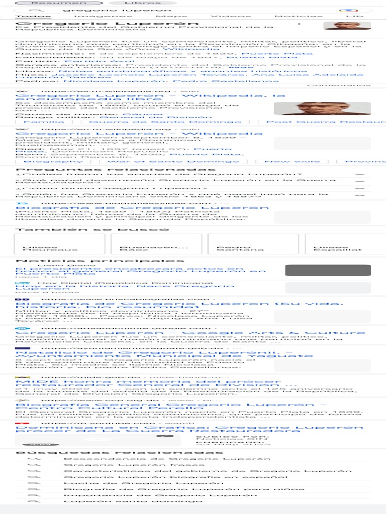 Gregorio Luperon - Buscar Con Google | PDF