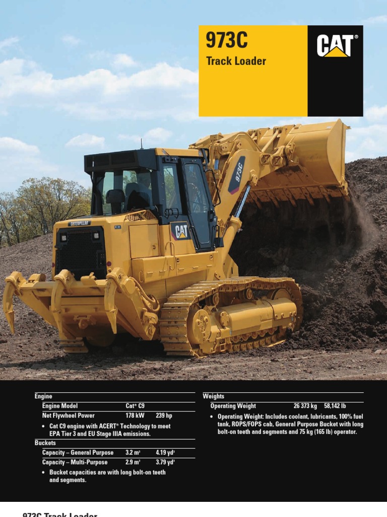 Caterpillar 973C | PDF