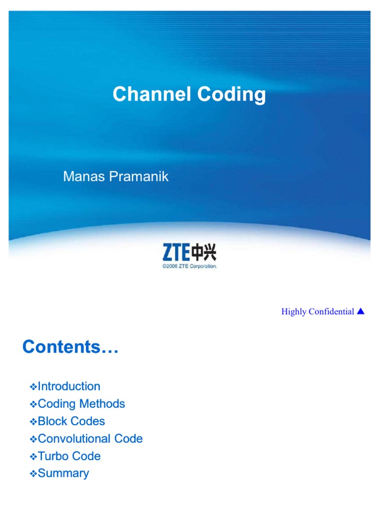 Channel Coding | PDF | Computers