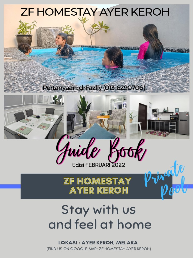 Guide Book ZF Homestay Ayer Keroh 2022 | PDF