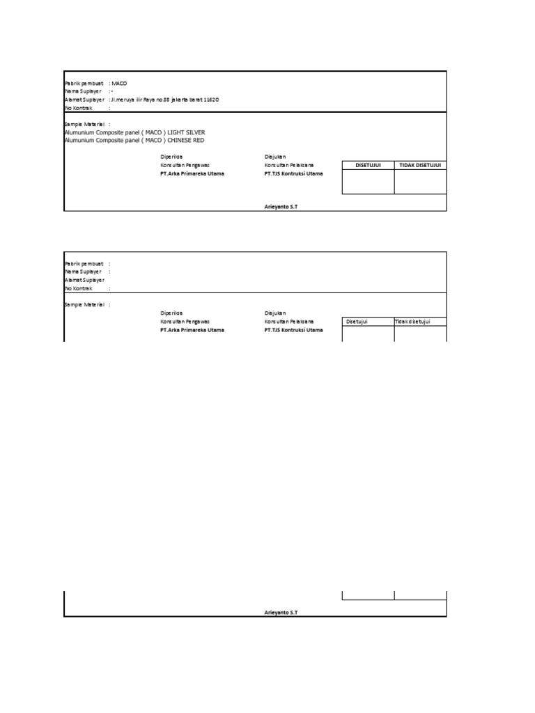 Sample Mock Up | PDF