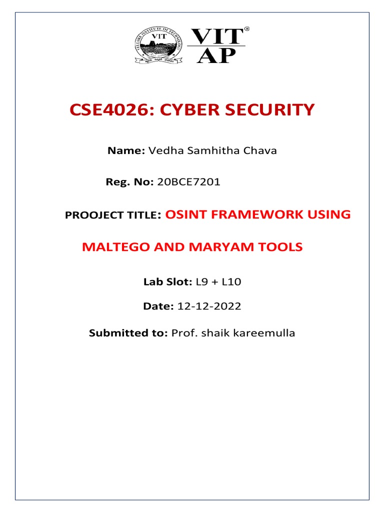 20bce7201-Cs Final Lab Report | PDF | Social Media | Popular Culture ...