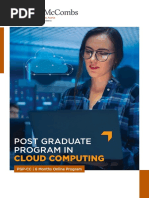 Cloud Computing Program Brochure | PDF | Cloud Computing | Microsoft Azure