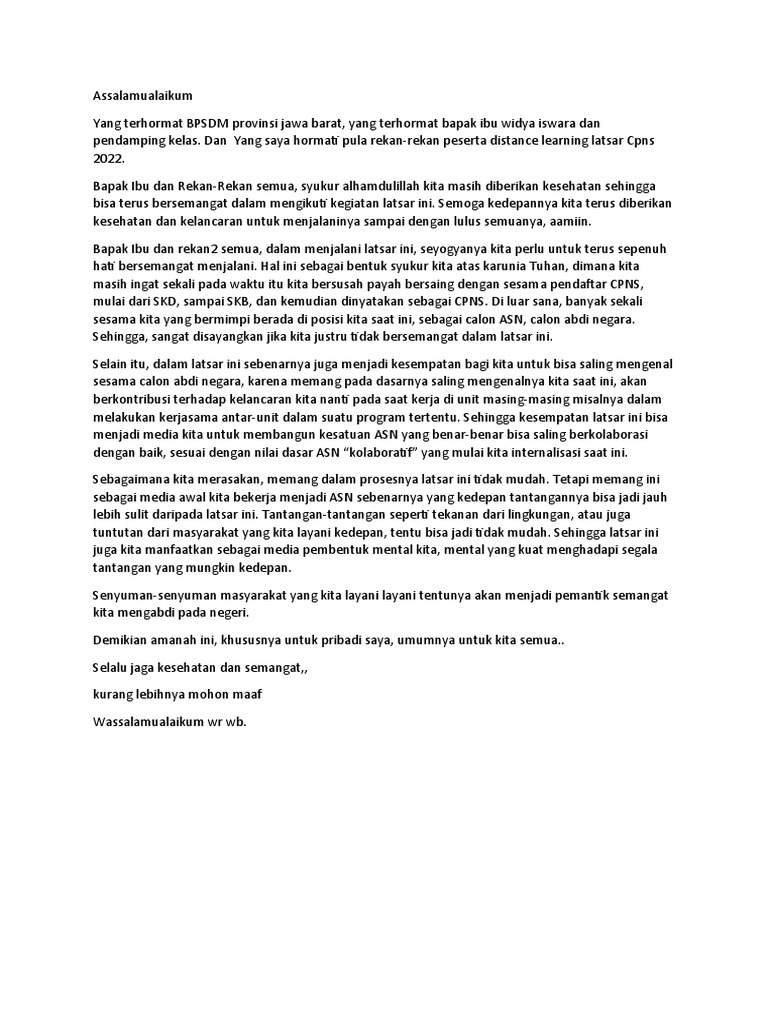 Teks Pembina Apel | PDF