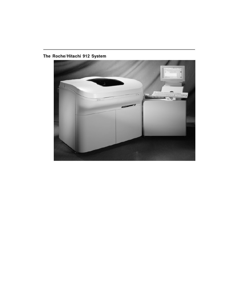 HITACHI 912 0-Complete Reference Guide PDF | PDF | Assay | Nonlinear System