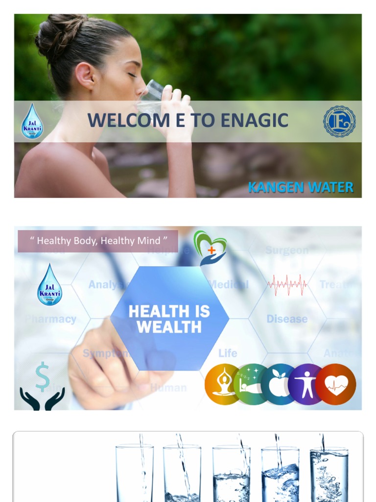 Welcome To Enagic Presentation | PDF | Water | Redox