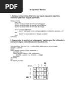 Ejercicios Propuestos y Resueltos en PSeInt | PDF | Matriz (Matemáticas) | Algoritmos