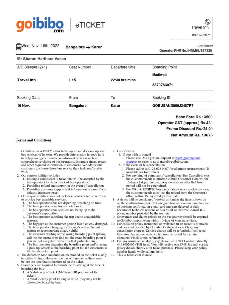 Ticket | PDF | Ticket (Admission) | Baggage