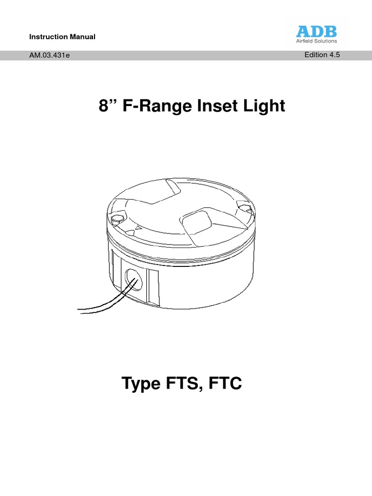 Manual Fts FTC | PDF | Electrical Wiring | Screw