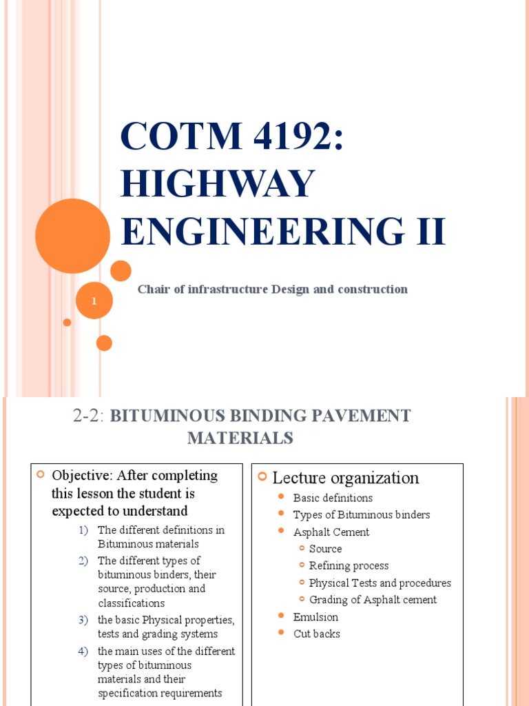 COTM 4192 Cha2 - 2 | PDF | Asphalt | Petroleum
