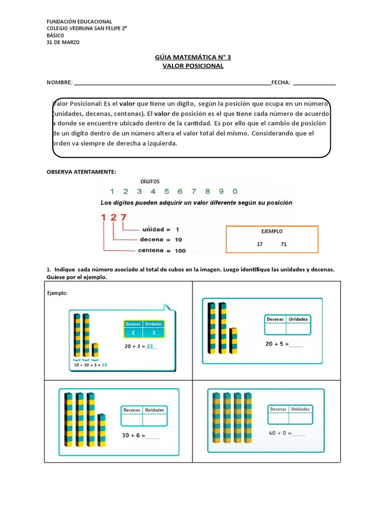 Guia Matematica 3 1 | PDF Guia Matematica 3 1 | PDF