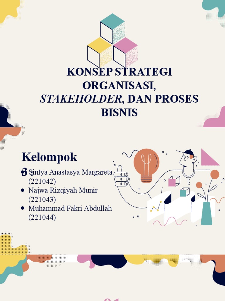 (Revisi) PPT Konsep Strategi Organisasi, Stakeholder, Dan Proses Bisnis ...