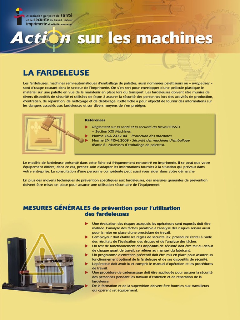 Multiprevention Fiche Fardeleuse | PDF | Sécurité | Prophylaxie
