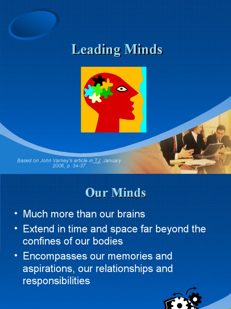 Leading Minds | PDF | Thought | Mind
