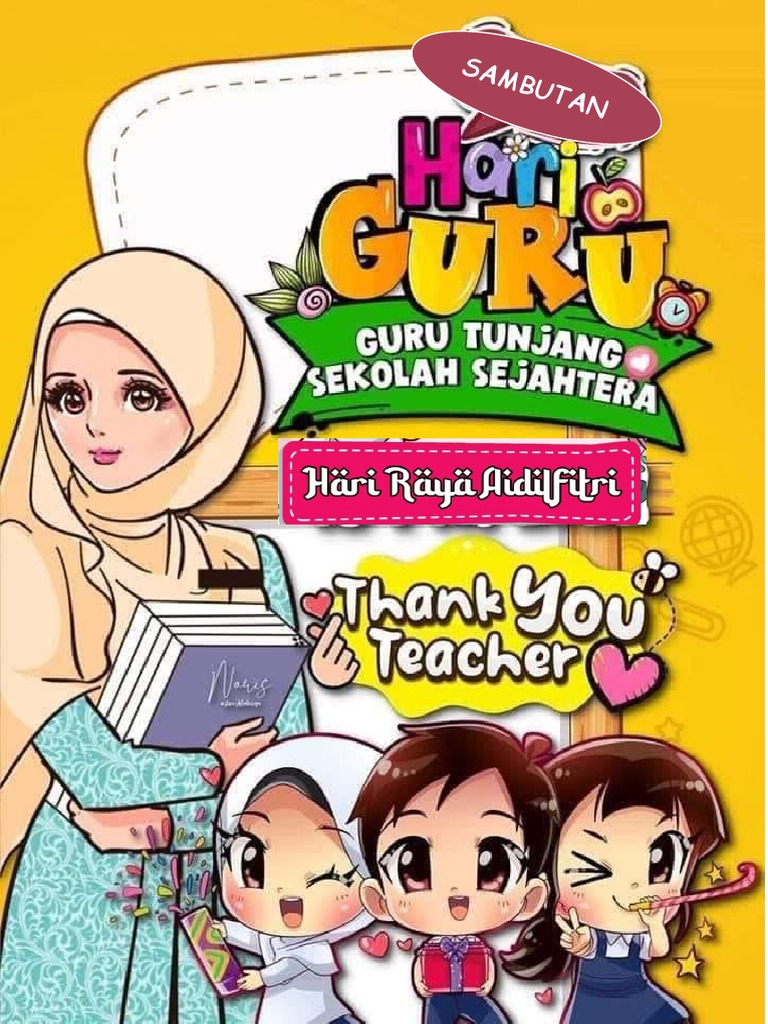 Divider Sambutan Hari Guru | PDF