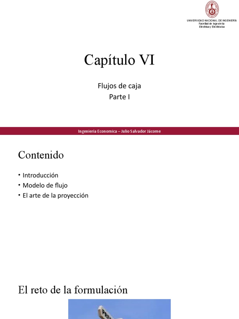 Capitulo VI Flujo de Caja Parte 1 | PDF | Mínimos cuadrados | Análisis de regresión