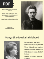 The Life and Work of Marie Curie | PDF | Marie Curie | Nuclear Chemistry