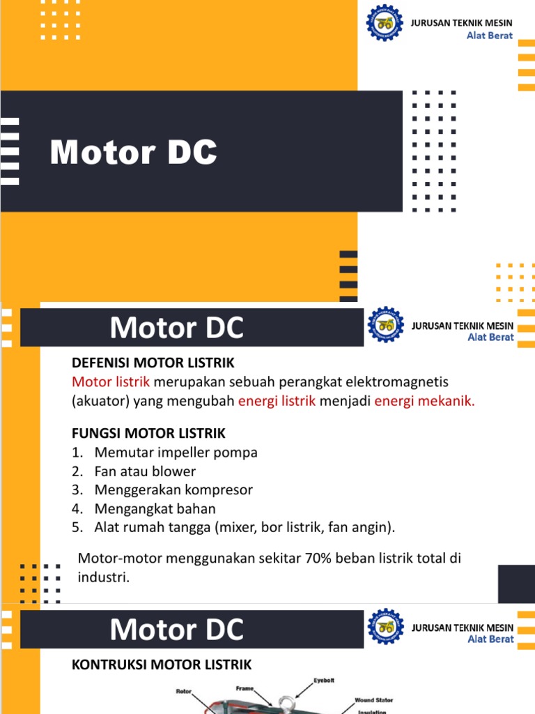 Motor DC | PDF | Sains & Matematika | Komputer