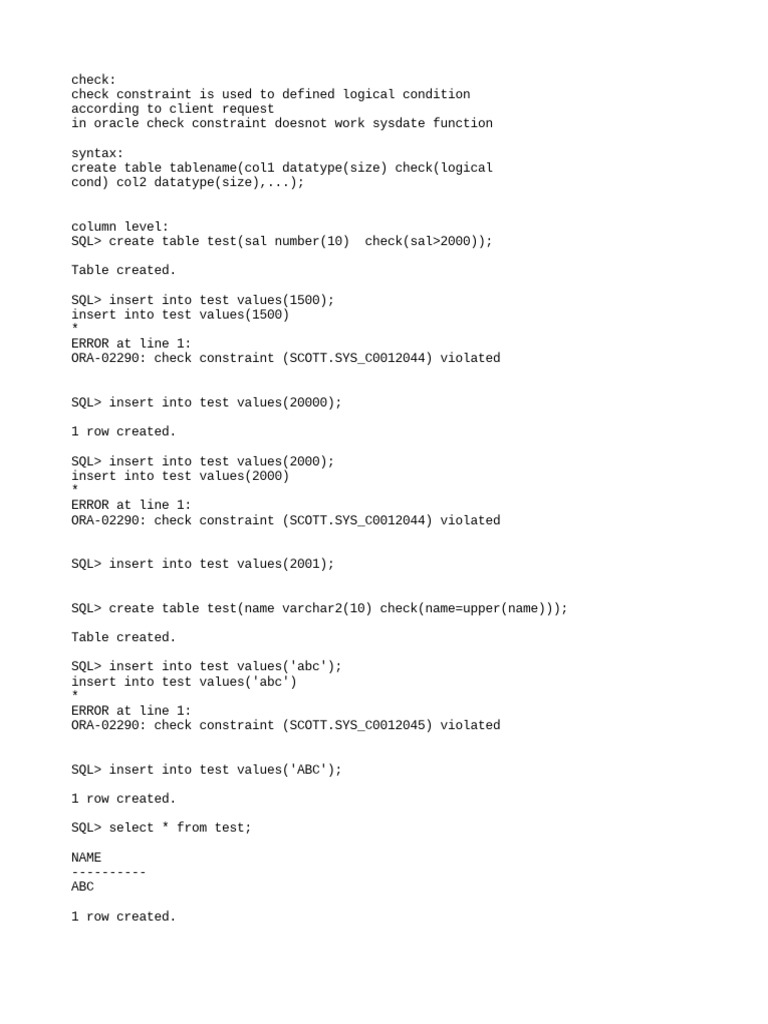 SQL 16 | PDF | Table (Database) | Databases SQL 16 | PDF | Table (Database) | Databases