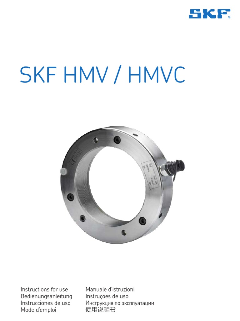 Skf_hmv-hmvc Tuerca Hidraulica | PDF | Screw | Bearing (Mechanical)