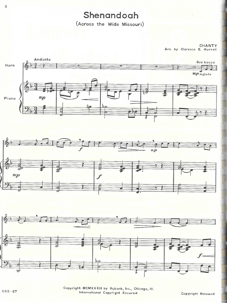 Rubank Soloist Folio F Horn - Piano | PDF