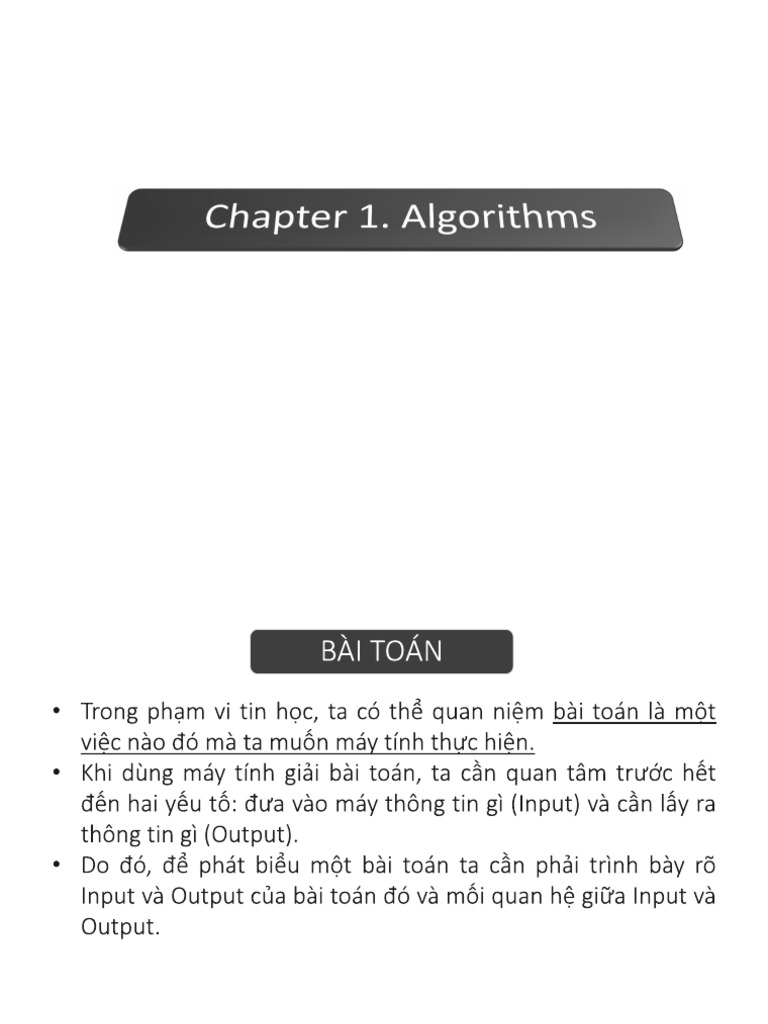 Chapter 1 Algorithms Pdf