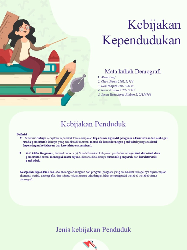 Kebijakan Kependudukan | PDF