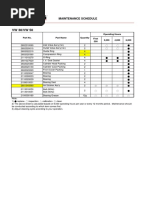 Mahindra Engine Service Schedule | PDF