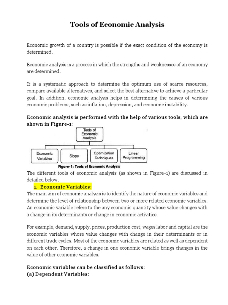 Tools of Economic | PDF | Mathematical Optimization | Economics