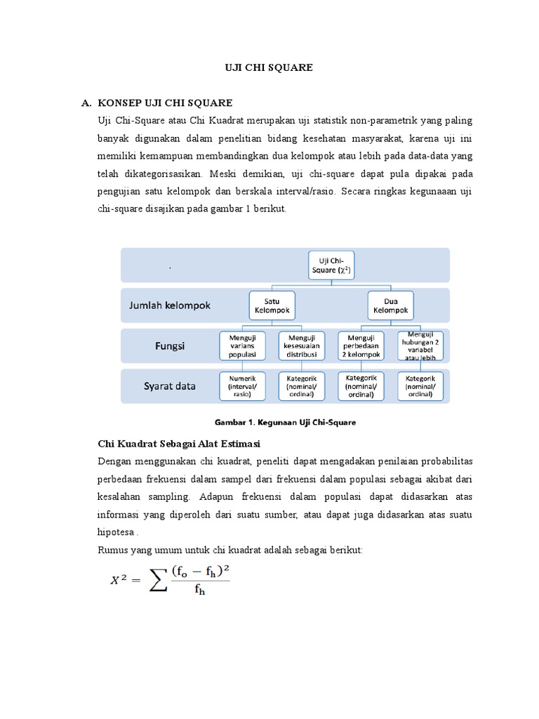 D - Uji Chi Square | PDF