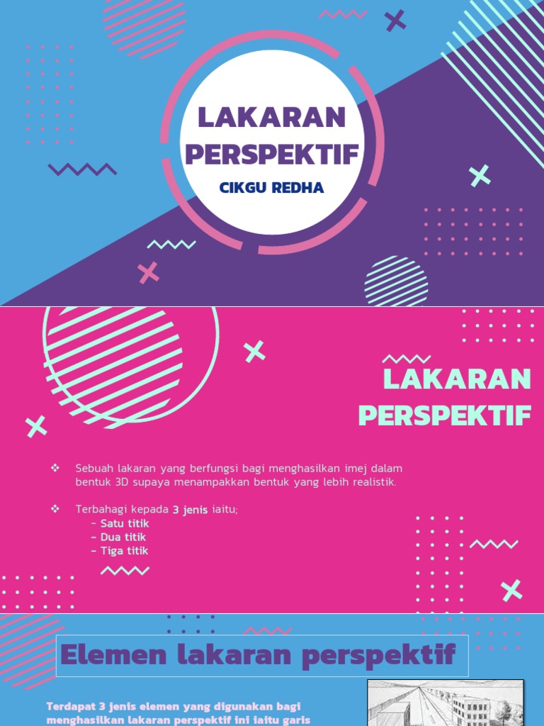 Lakaran Perspektif 1&2 Titik | PDF
