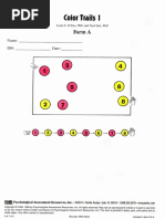 Corsi Block Tapping Test | PDF | Neuroscience | Cognitive Science