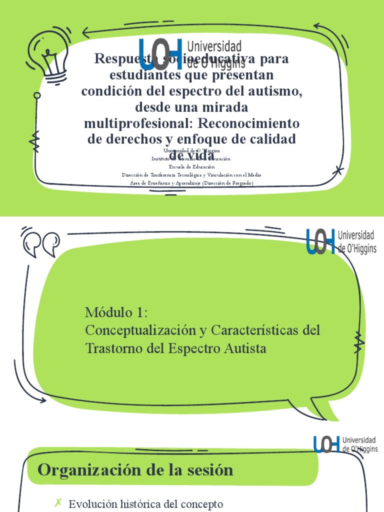 Módulo 1, Sesión 1. Conceptualización, Caracteristicas, Diagnóstico y Teorías Explicativas | PDF ...