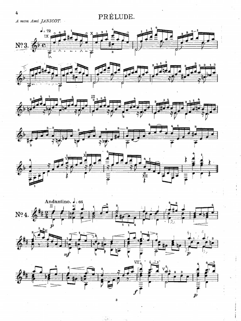 Etude 3, Op. 38 (Coste) | PDF