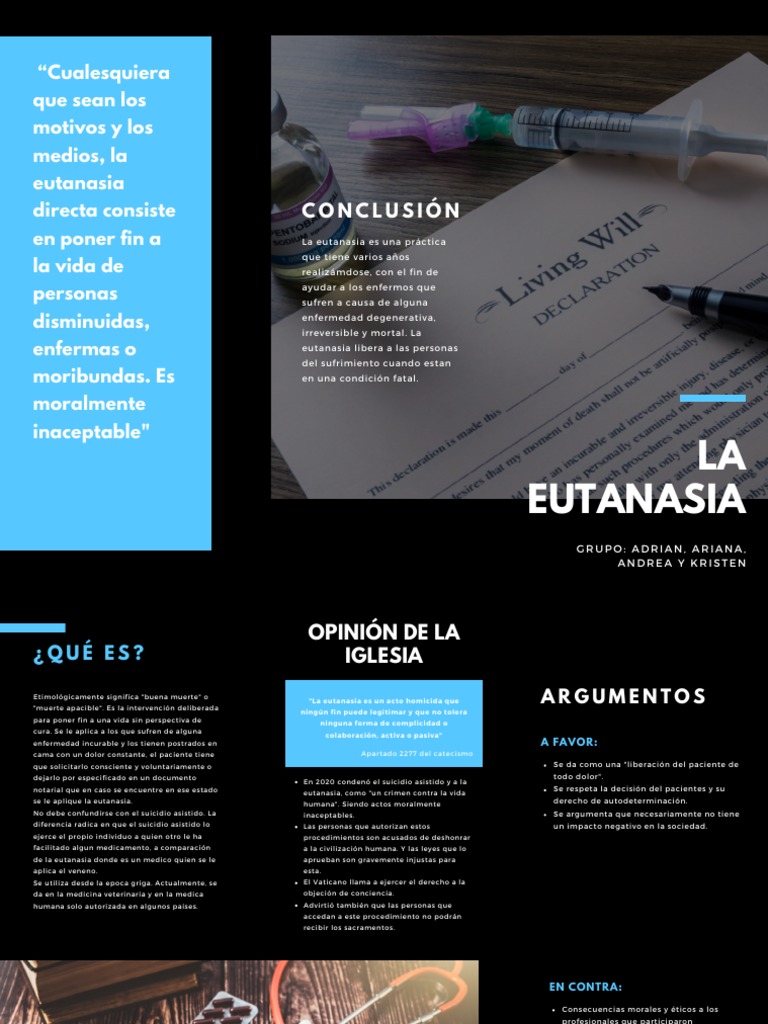 EUTANASIA | PDF | Medicina | Etica Aplicada