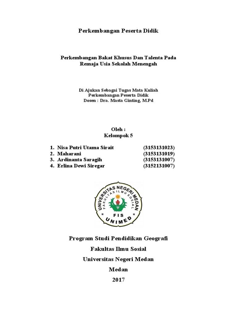 Pengembangan Bakat Khusus Remaja | PDF