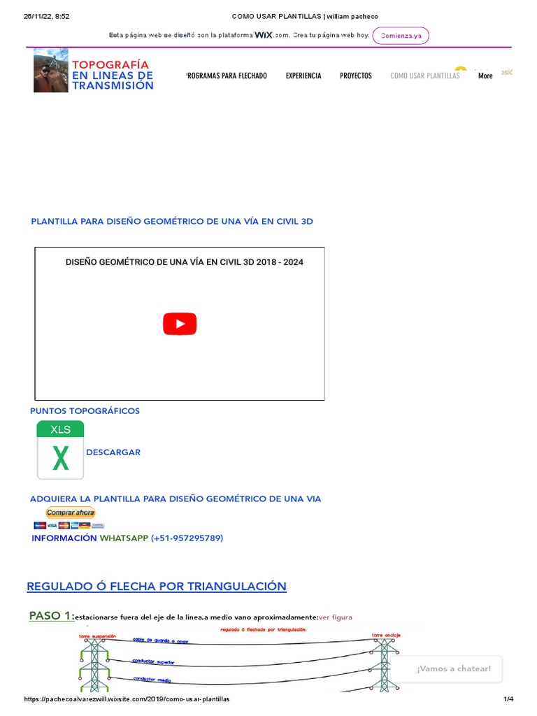 Flechado Mediante Triangulación | PDF