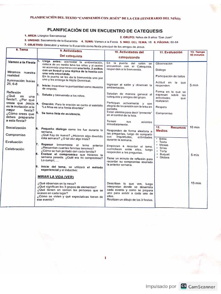 Guia de Planificacion | PDF