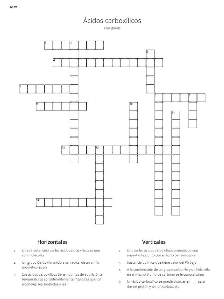 Crucigrama y Sopa de Letras | PDF