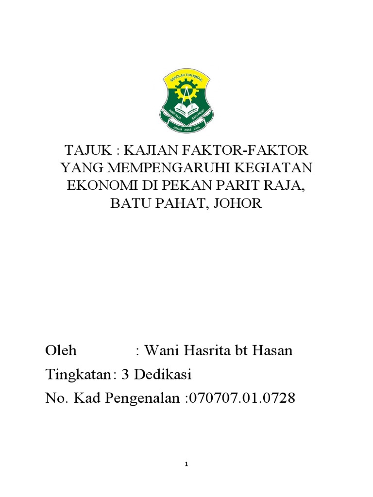 Contoh KKG | PDF