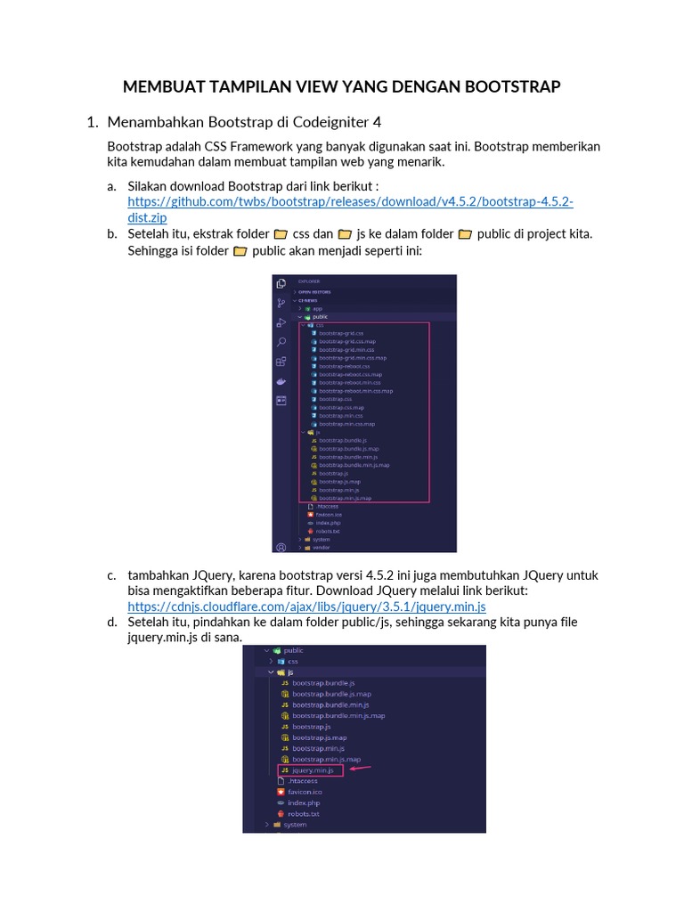 Membuat Tampilan View | PDF | Komputer