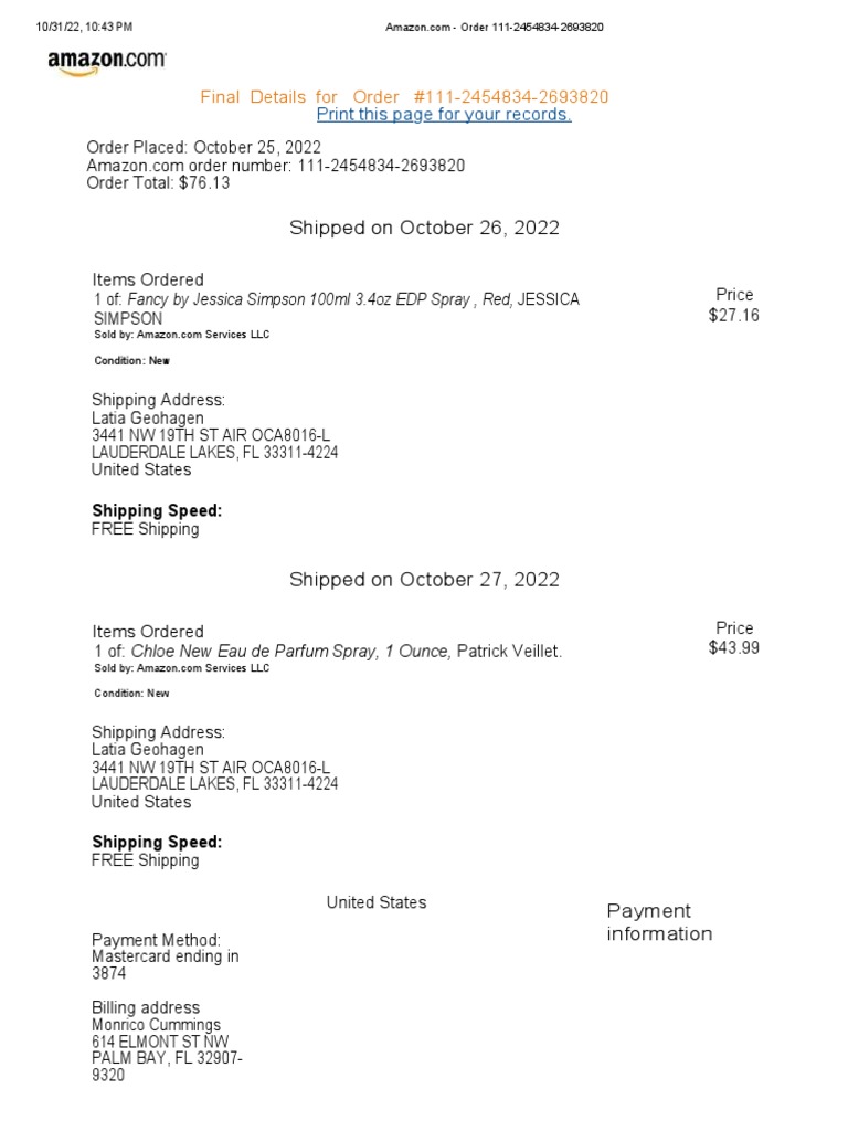 Amazon Invoice 3 | PDF | Service Industries | Business