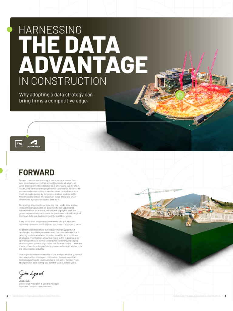 Harnessing The Data Advantage in Construction | PDF | Building ...
