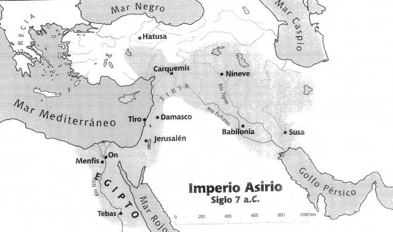 IMPERIO ASIRIO SIGLO 7 A C. | PDF