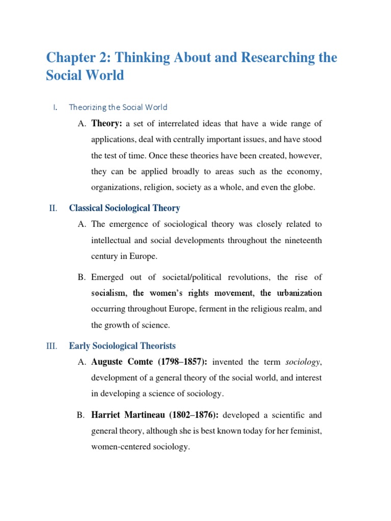 Essentials in Sociology-CHAPTER 2 | PDF