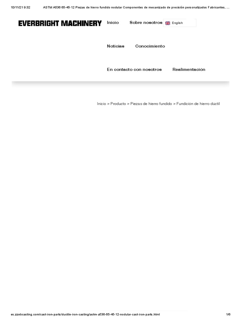 Inicio Sobre Nosotros Producto: Inicio Producto Piezas de Hierro ...