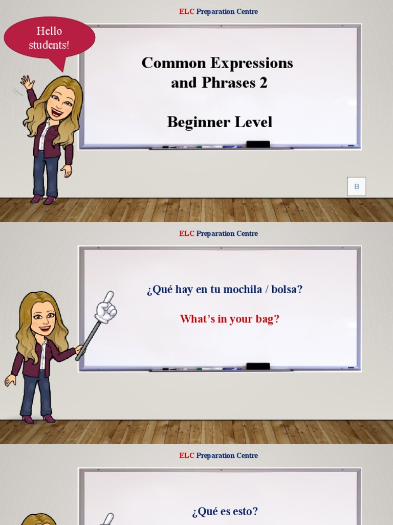 Common Expressions 2 - Beginner Level | PDF